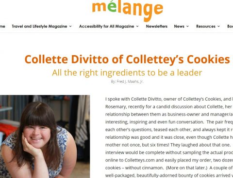 In the News - Collettey's Cookies